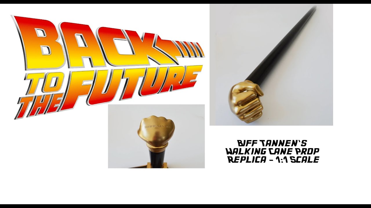 Biff Tannen's Walking Cane Back To The Future Prop Replica - 1:1 Scale ...