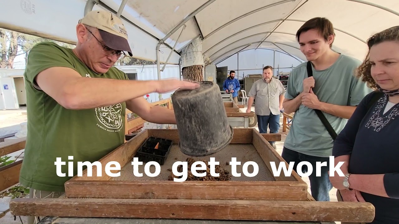 Archaeologist for a Day? The Temple Mount Sifting Project - YouTube