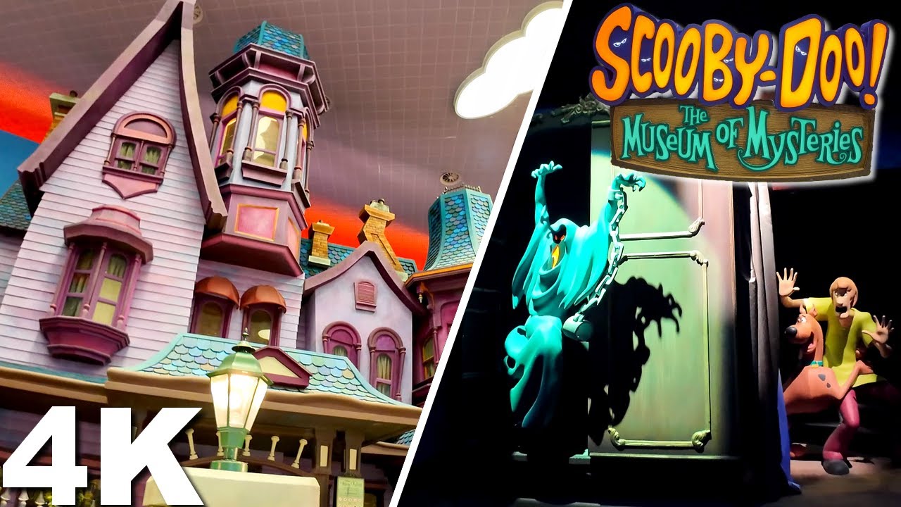 Scooby-Doo : The Museum of Mysteries [On-Ride with Queue 4K POV] - Warner Bros. World Abu Dhabi ...