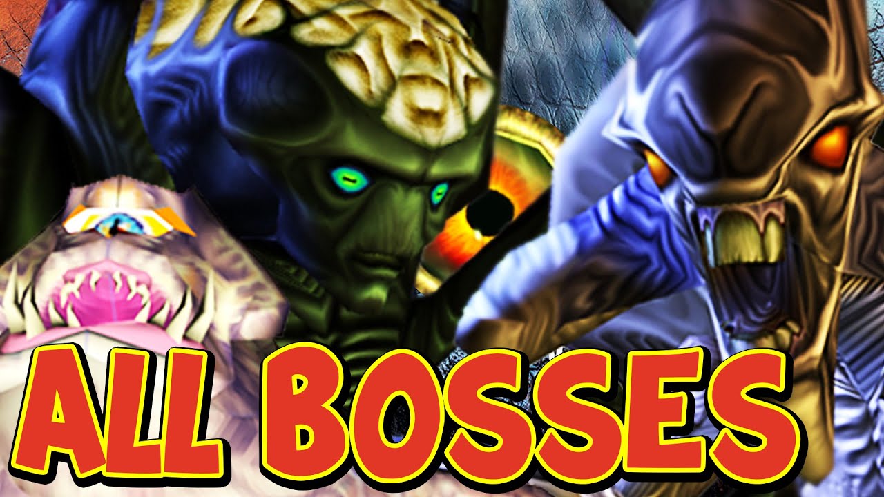 Turok 2 Seeds of Evil Remastered - All Bosses - YouTube