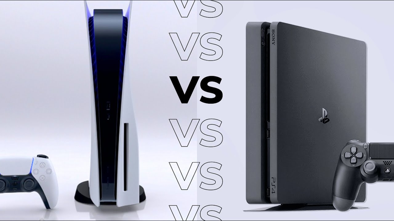 PS5 VS PS4 | Standard vs Slim - YouTube