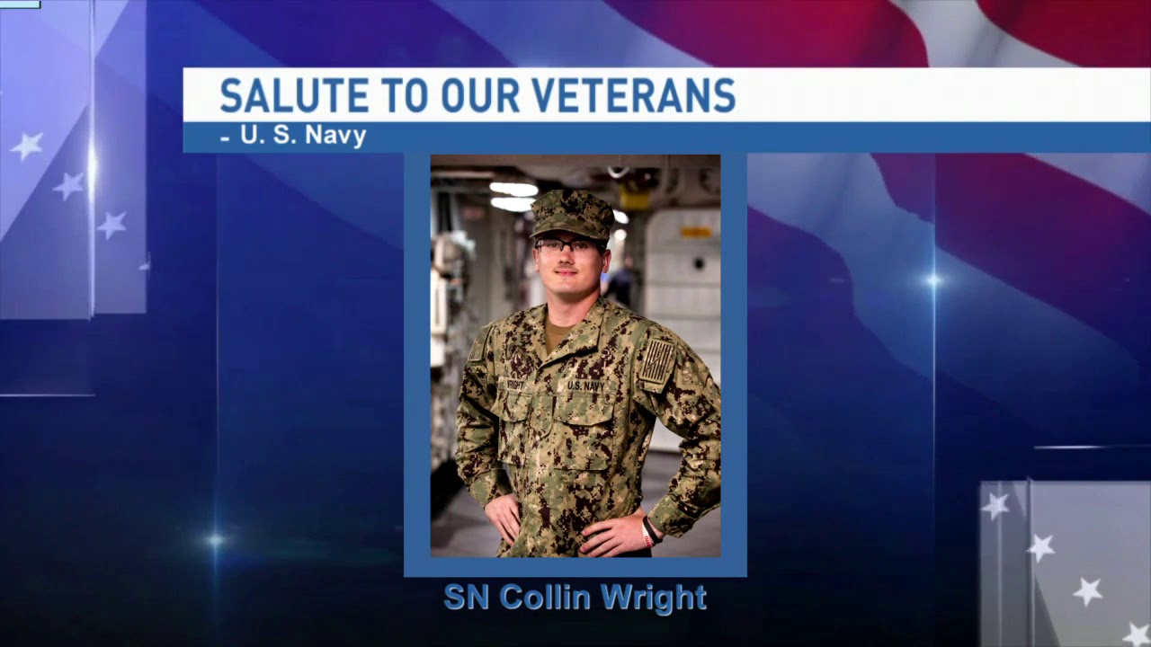 Salute to our veterans: Seaman Collin Wright - NBC 15 WPMI - YouTube
