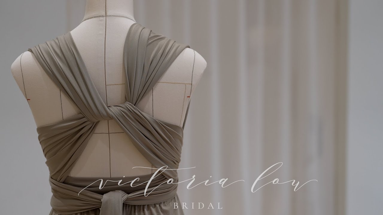 Mid Half Knot Back with a Wide Strap and Low Bandeau - Victoria Lou ...