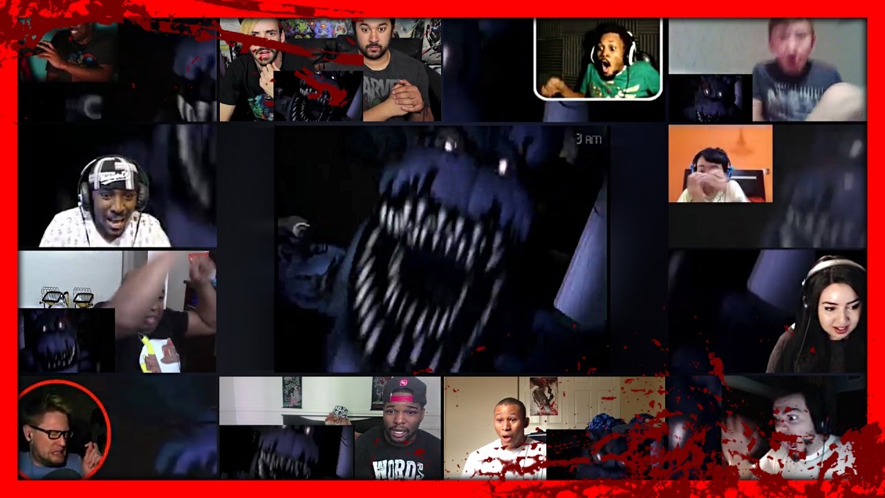Five Nights at Freddy’s Trailer Reactions Mashup - YouTube
