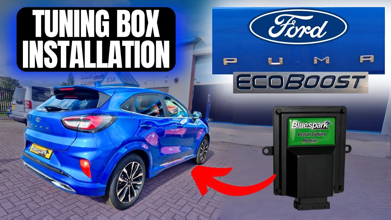 Ford Puma Chip Tuning Box Installation - 1.0 EcoBoost - YouTube