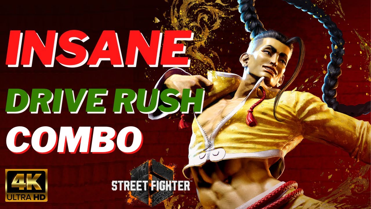 STREET FIGHTER 6 BETA - JAMIE INSANE DRIVE RUSH COMBO! - YouTube