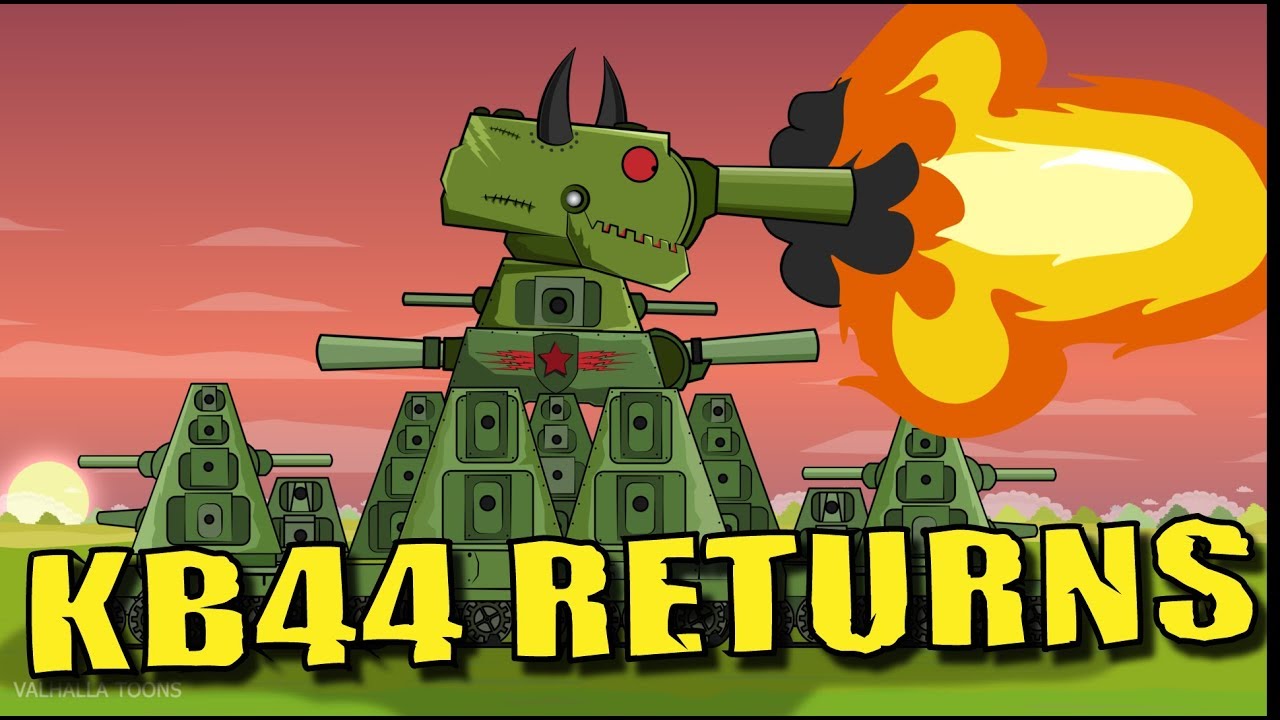 "KB44 Returns" Cartoons about tanks - YouTube