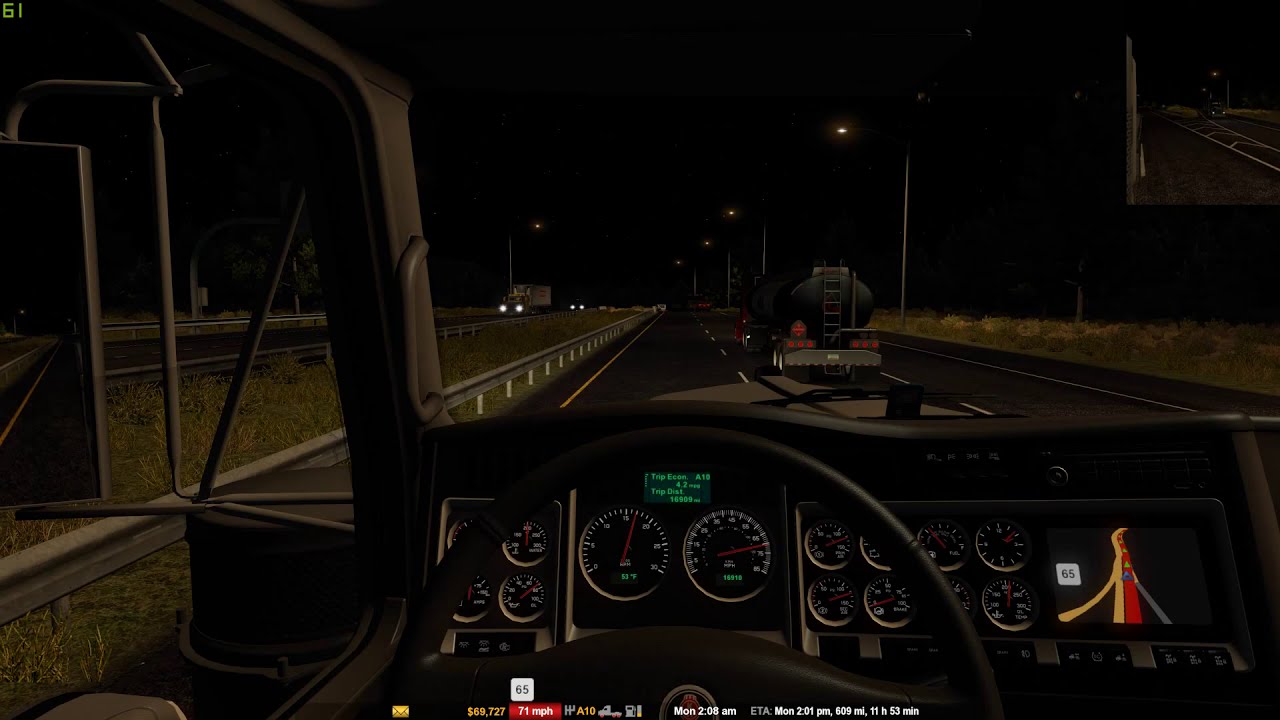 American Truck Simulator keyboard - YouTube