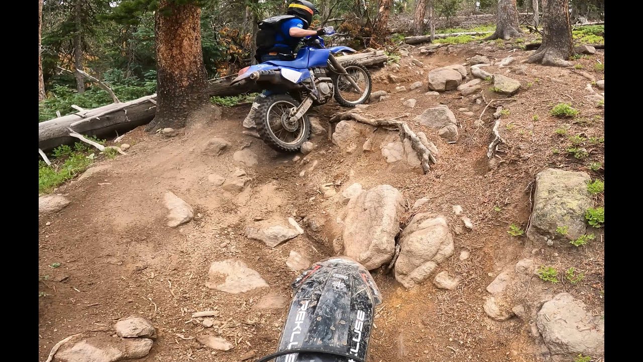 Summit Trail - Colorado Singletrack in 4k - YouTube