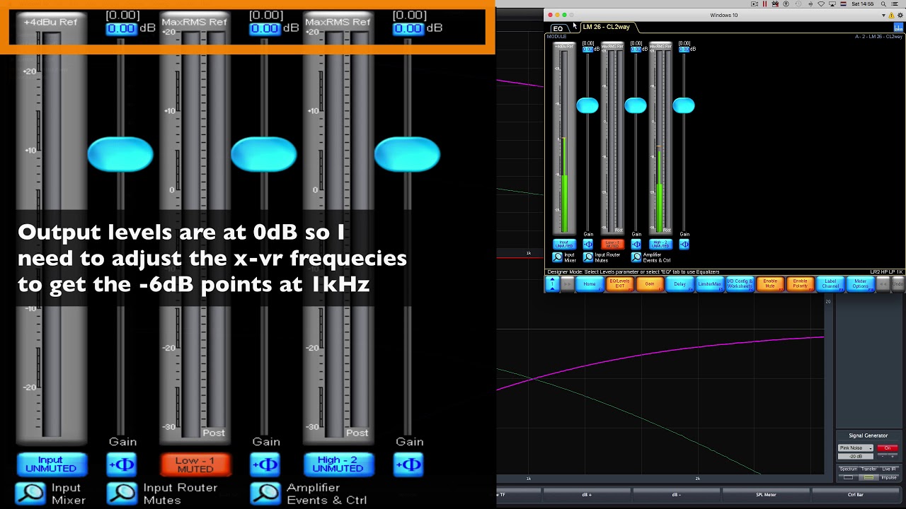 LR2lp + LR2hp @1K Lake LM26 - YouTube