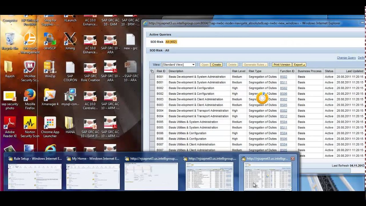 SAP GRC RULE SET MAINTENANCE - YouTube