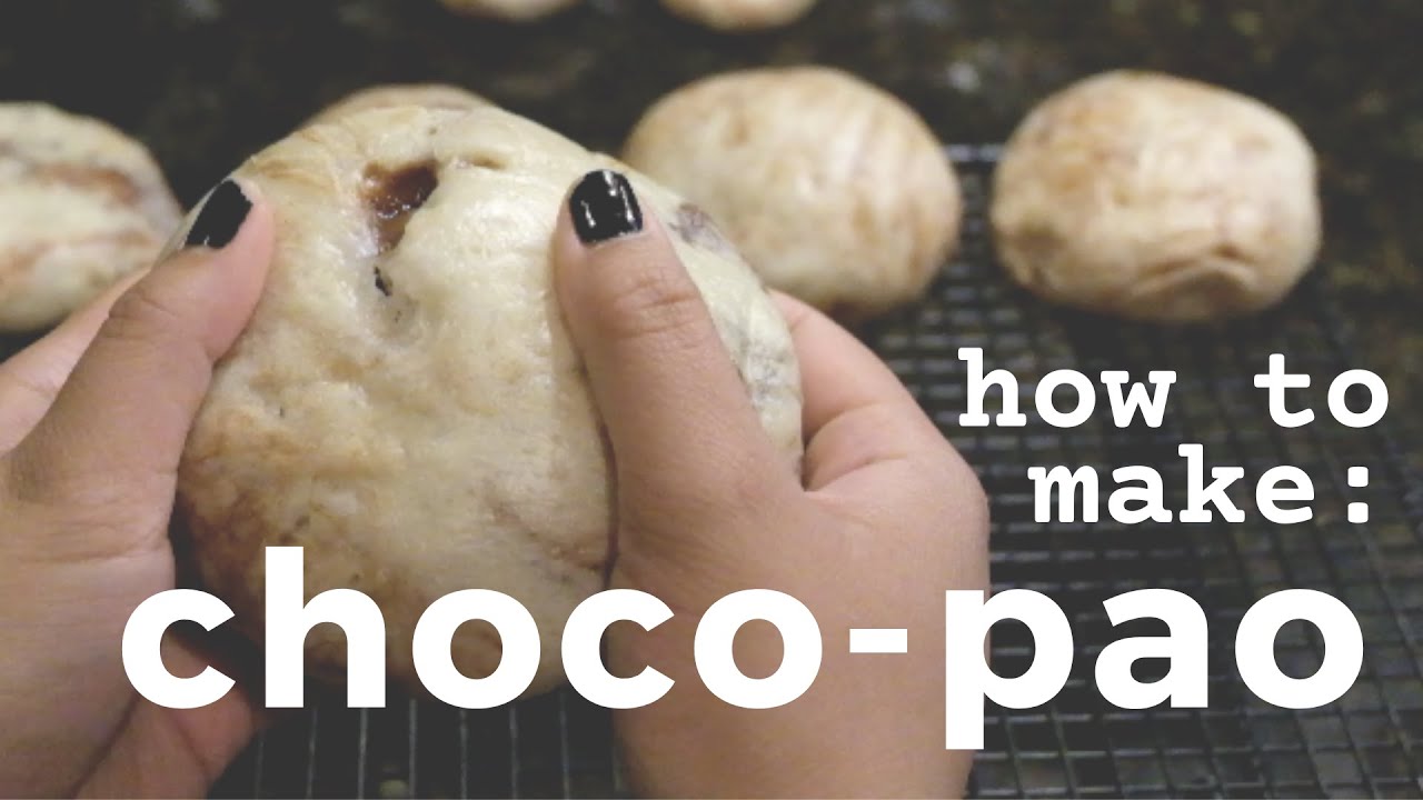 making "choco-pao" - YouTube