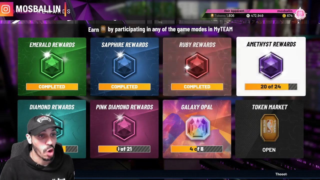 FREE 150+ Tokens in NBA 2K20 MyTeam ALL DAY TOKEN EVENT! Best ...