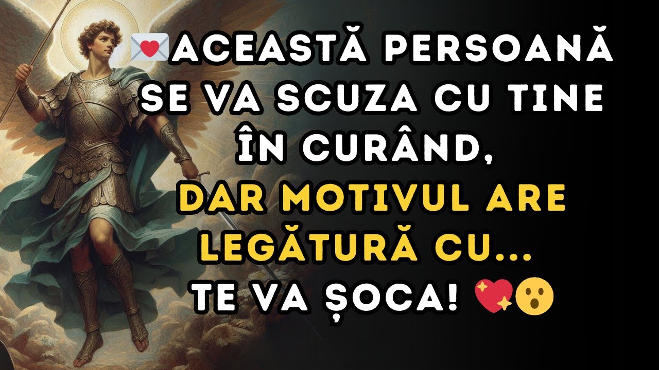 Această persoană se va scuza cu tine în curând, dar motivul are ...