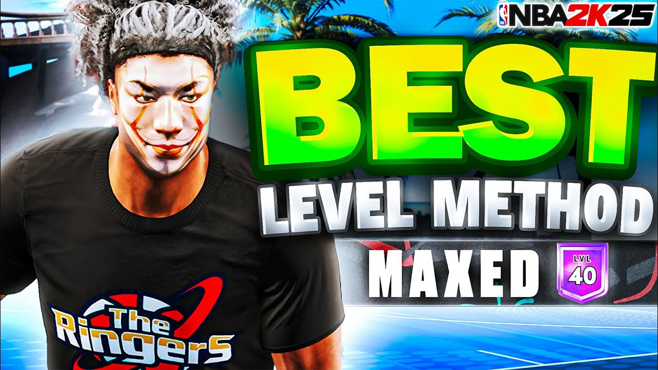FASTEST WAY TO HIT LEVEL 40 ON NBA 2K25🤯! EASIEST LEVEL 40 METHOD ...