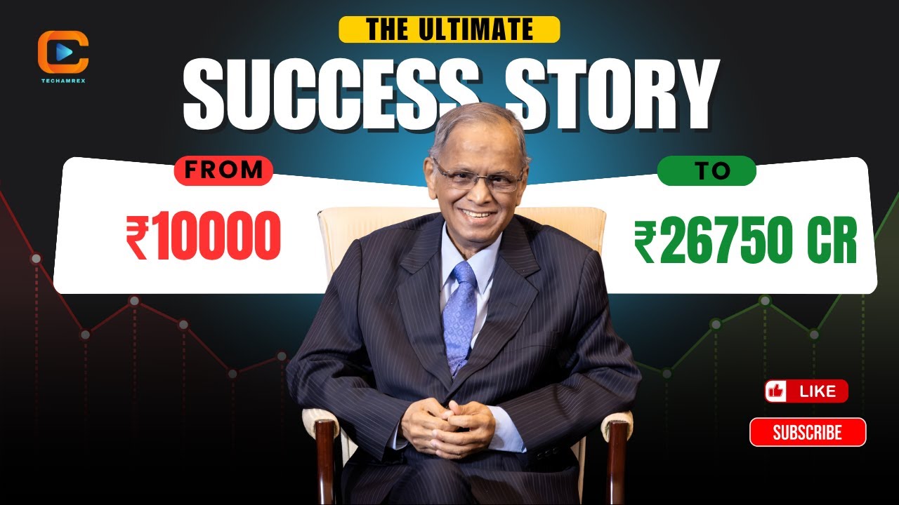 💰 How Narayana Murthy Started Infosys With Just ₹10,000 | From Small ...
