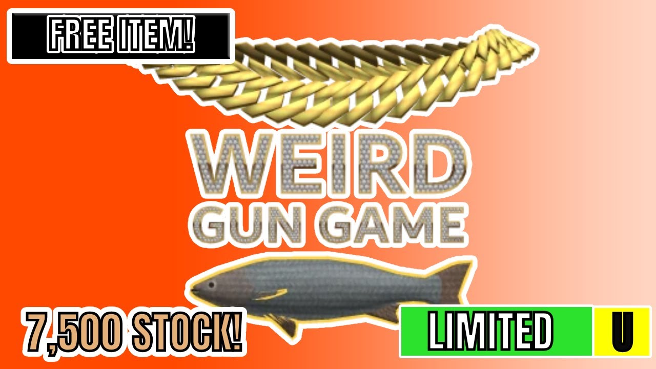 (FREE LIMITED) HOW TO GET THE WEIRD GUN GAME BLING IN WEIRD GUN GAME ...