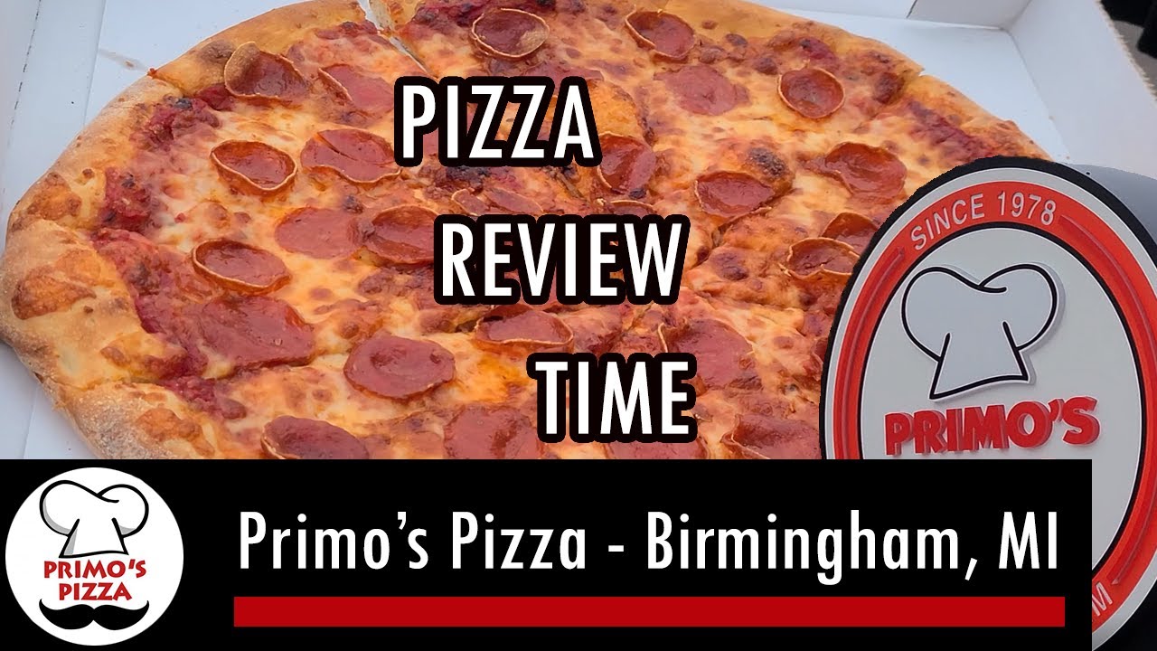 PIZZA REVIEW TIME 🍕 - Primo's Pizza (Birmingham, MI) - YouTube