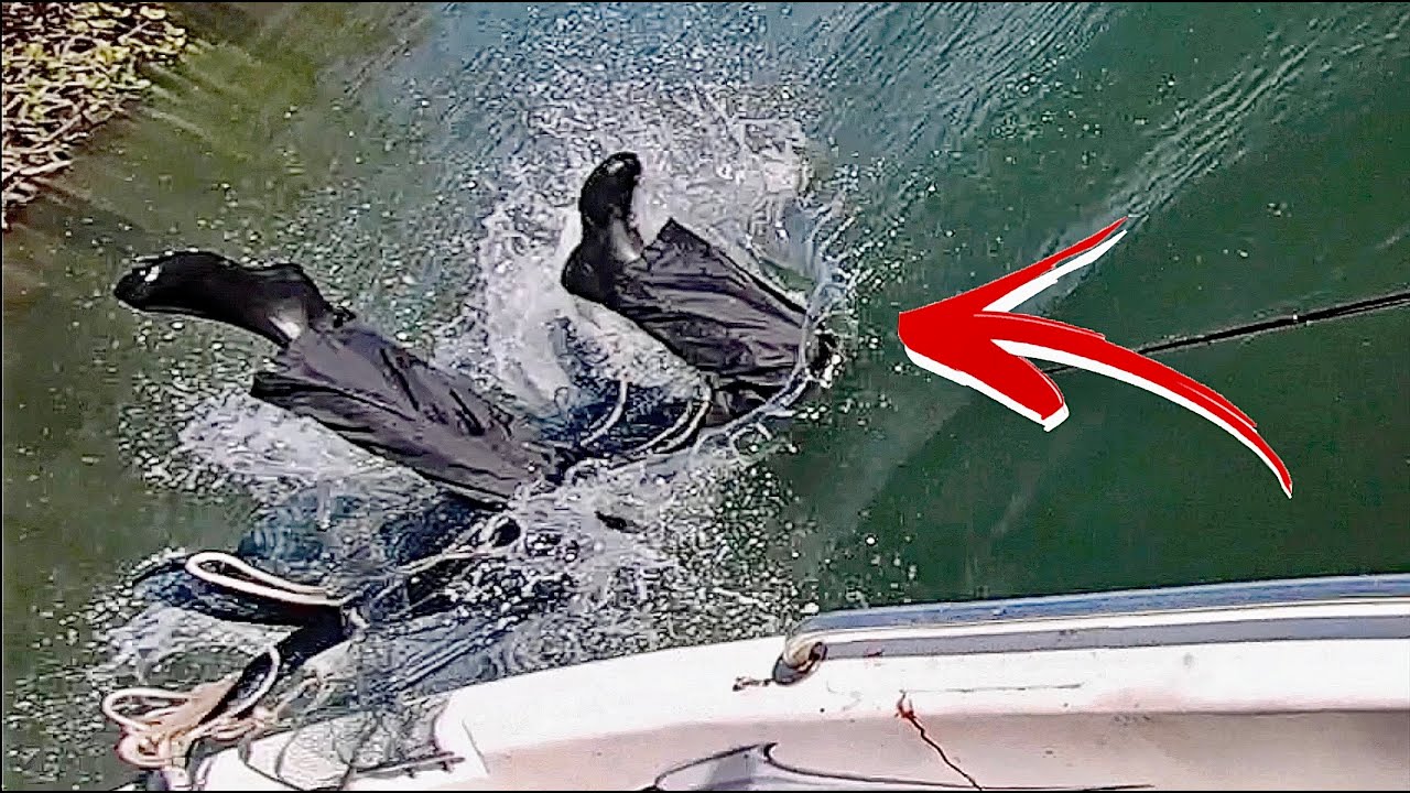 THROW NET FISHING FAIL. - YouTube