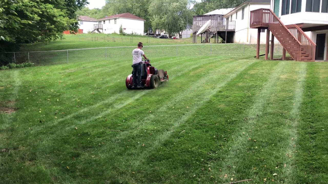 Weekly mowing - YouTube