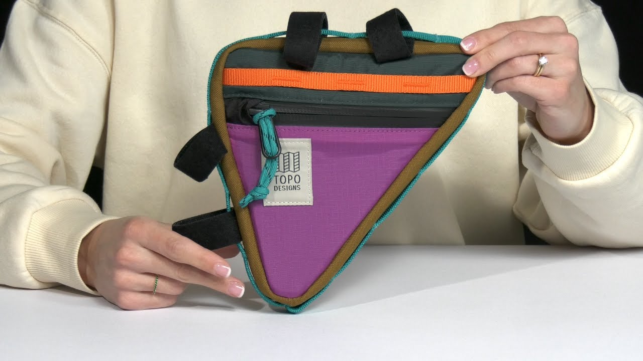 Topo Designs Frame Bike Bag SKU: 9628259 - YouTube