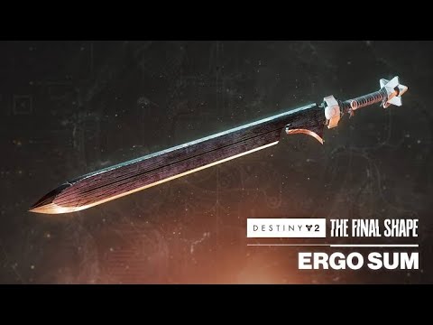 Ergo Sum Special Ammo Sword Preview _ Destiny 2_ The Final Shape - YouTube