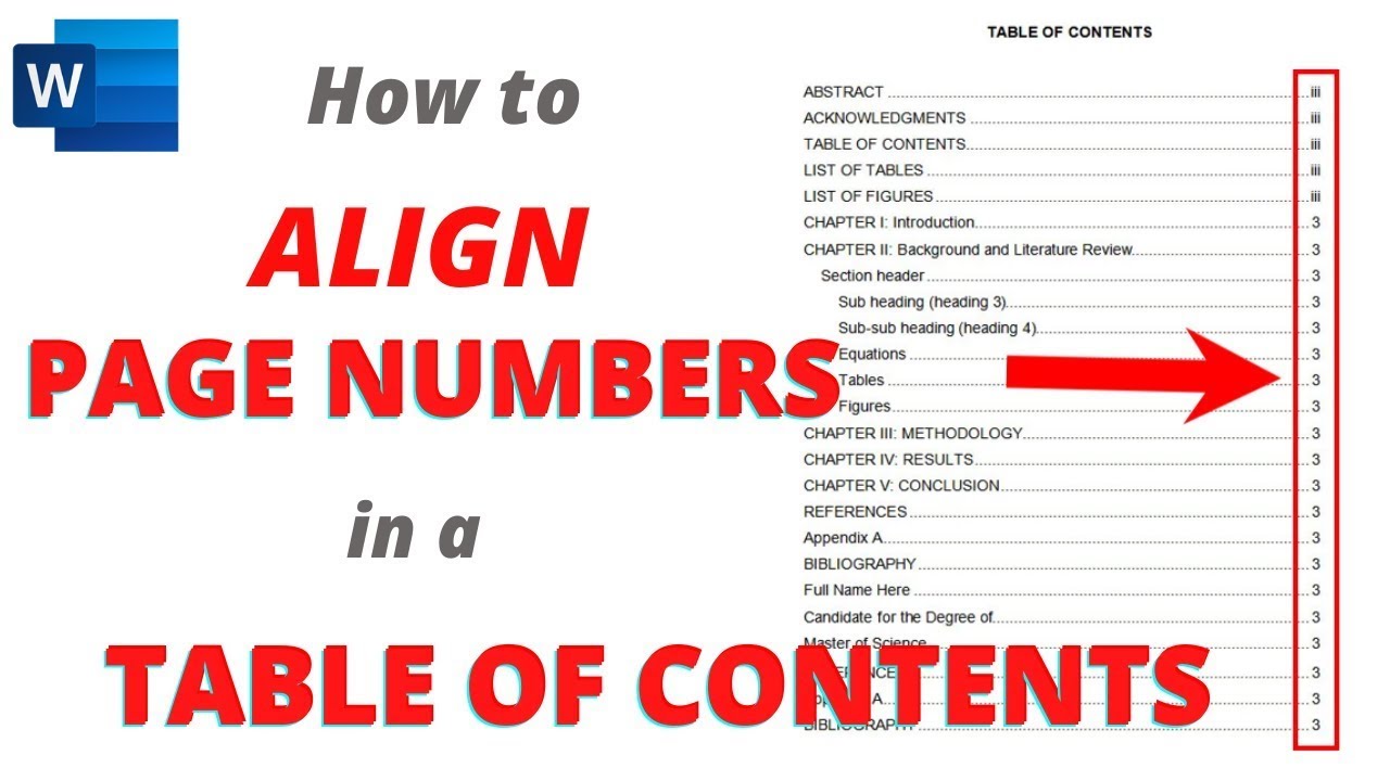 How To Align Page Numbers In Table Of Contents In Word YouTube how-to-align-page-numbers-in-table-of-contents-in-word-youtube