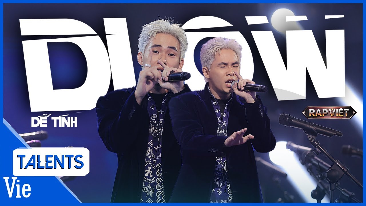 Dlow Tính Hết Cả Rồi Với Màn Fastflow Chấn động Khiến B Ray Tự Hào Rap Việt Live Stage