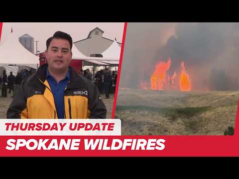 Spokane Fires Update | Up With KREM Headlines: Thursday, August 6, 2026