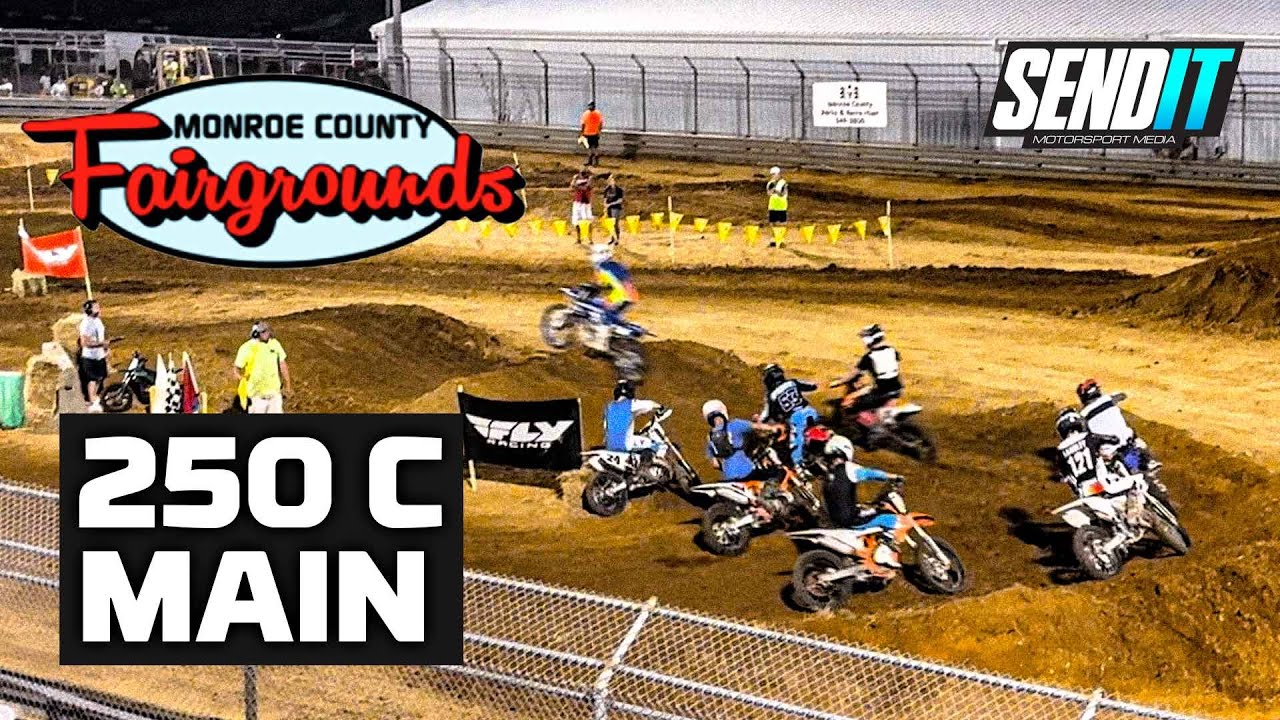 Monroe County Fair Indiana Supercross | 250 C Main Event | July 1 2024 ...