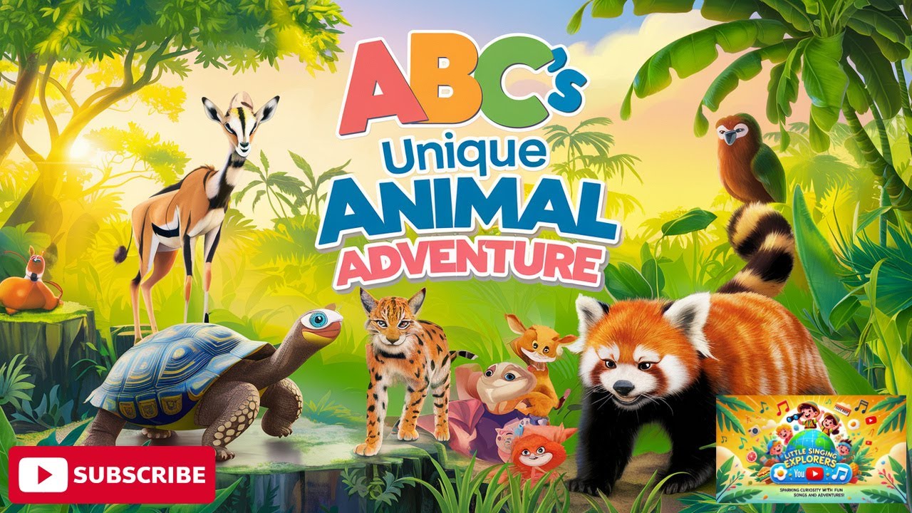 The Wildest ABC Adventure: Meet Unique Animals - YouTube