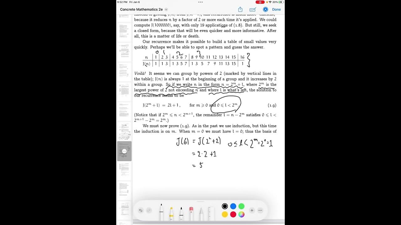 Little more deep dive into Josephus Problem - YouTube