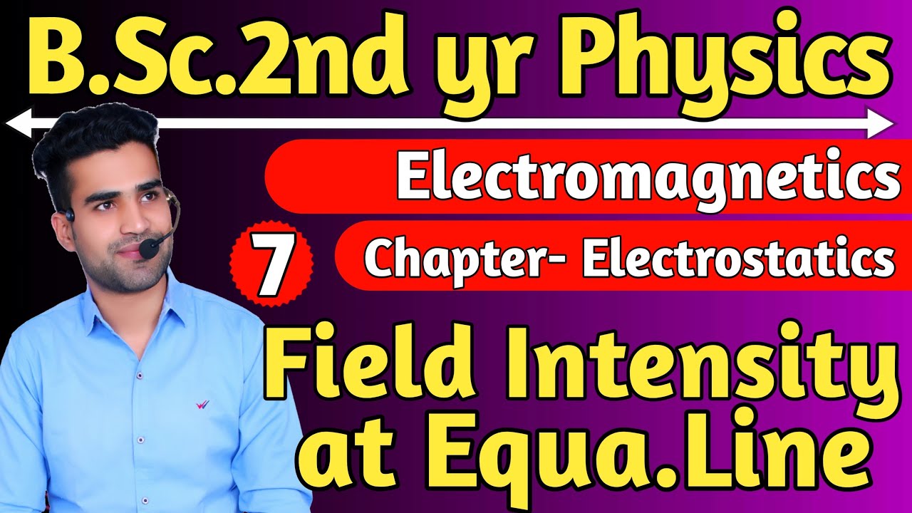 Field intensity at equatorial point | bsc 2nd yr physics ...