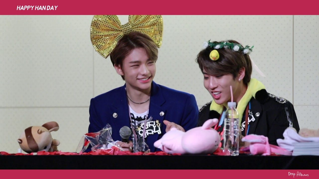 HAPPY HAN DAY 스트레이키즈 한 스무번째 생일♥ - YouTube