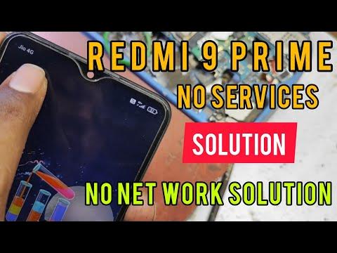 Redmi 9 Prime no service solution/Redmi Mobile No service problem/Mobile net work problem - YouTube