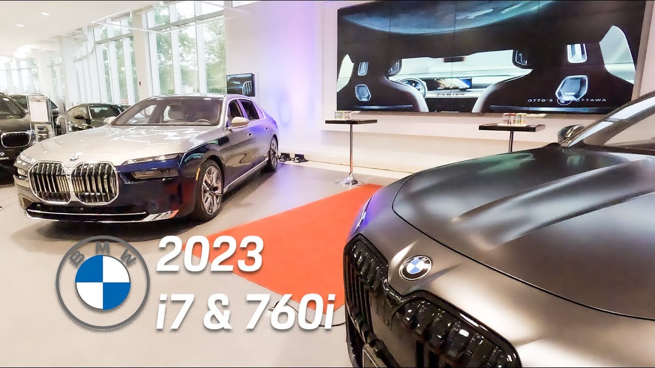 First look at the 2023 BMW i7 and 760i - YouTube