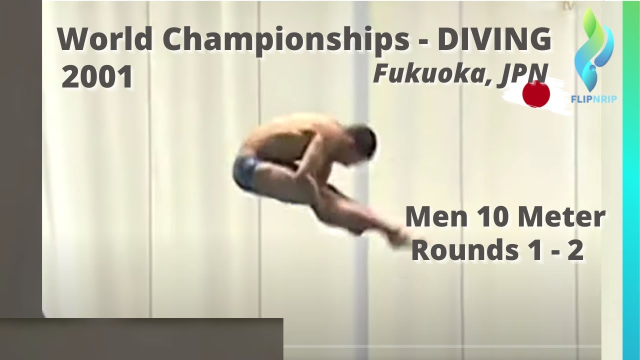 2001 Men 10 Meter Diving Finals World Diving Championships - Rounds 1 ...