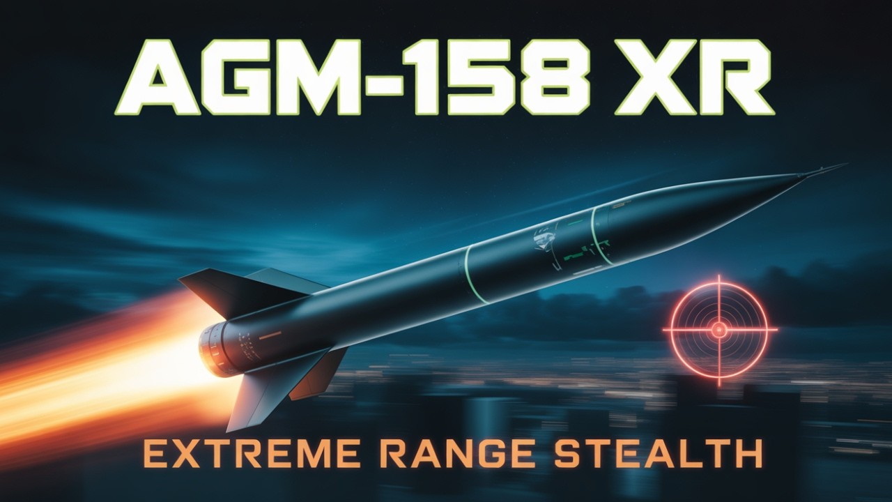 “AGM-158 XR: The Stealth Missile That Can Strike From Another Continent ...