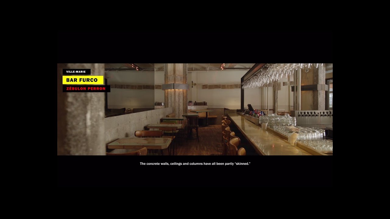 Bar Furco - Commerce Design Montréal 2015 - YouTube