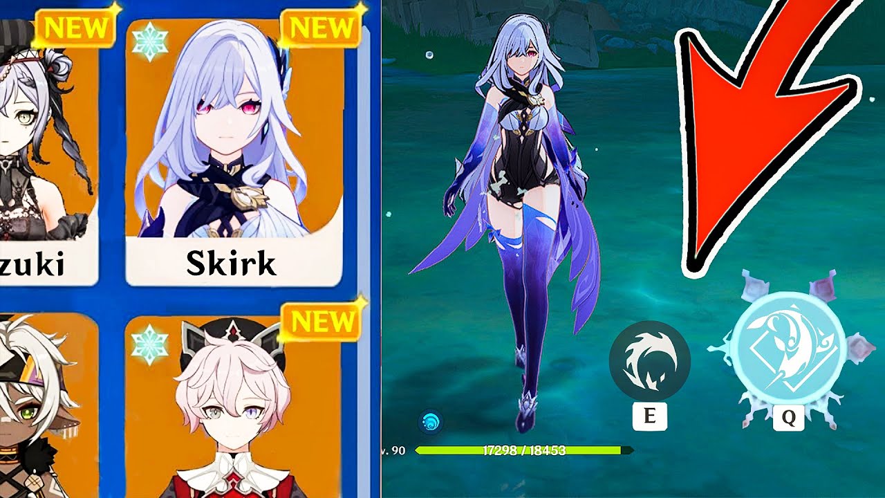 NEW INFO!! FIRST LOOK AT SKIRKS KIT! Release Date & Skills! - Genshin ...