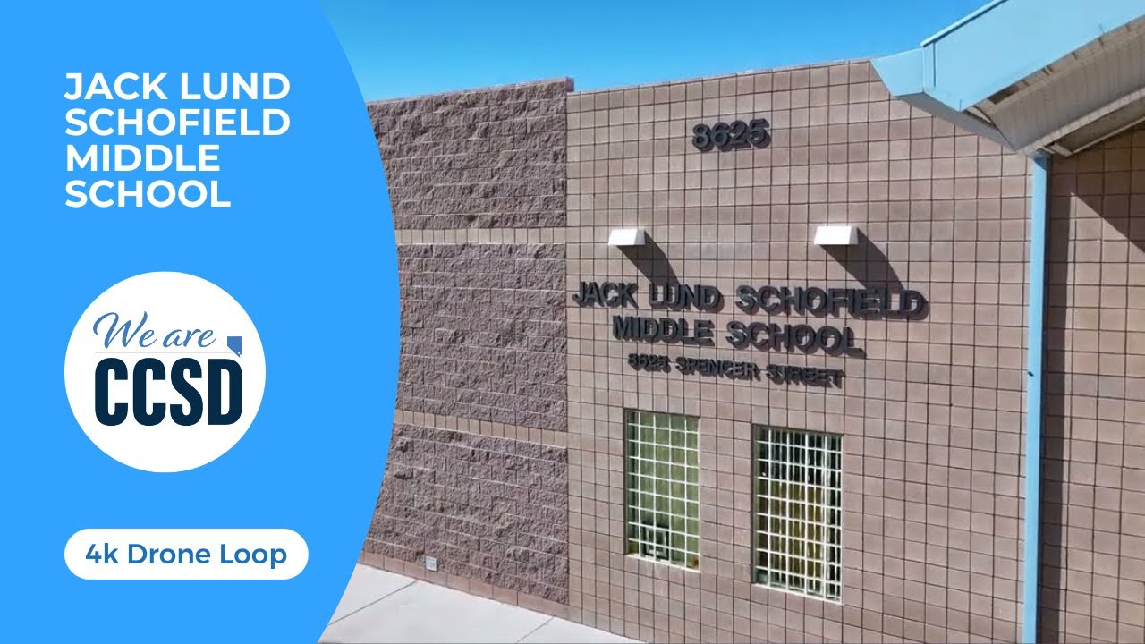 Jack Lund Schofield Middle School - 4k Drone Loop - YouTube