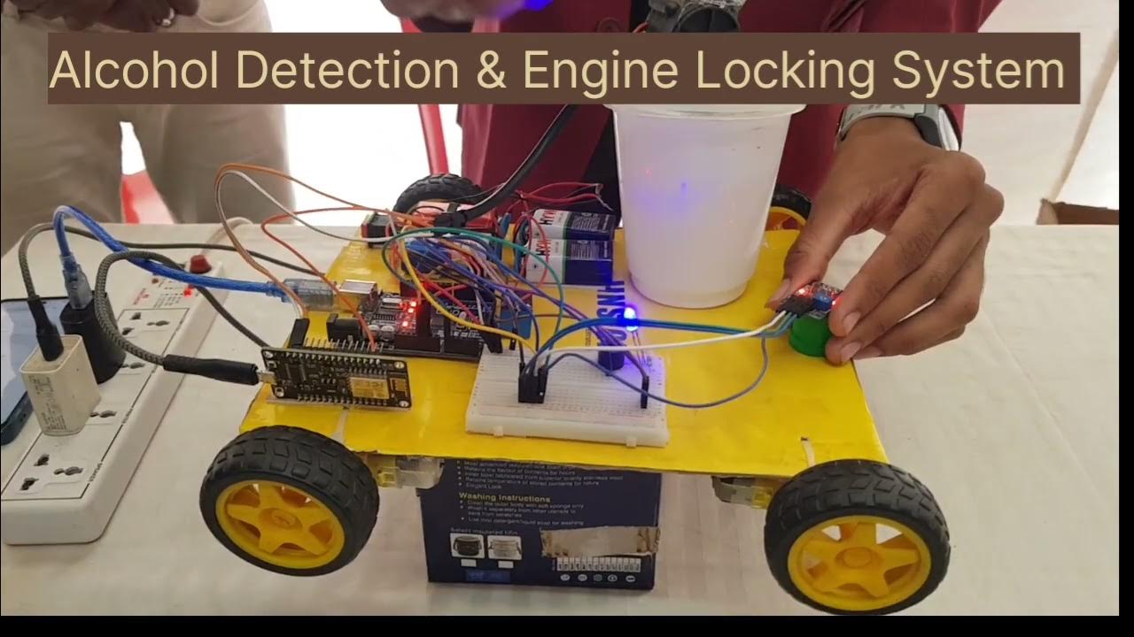 मद्यपी ड्रायव्हरांनो, सावधान.!- 'Alcohol Detection & Engine Locking System' तत्व शहारेची भन्नाट ...