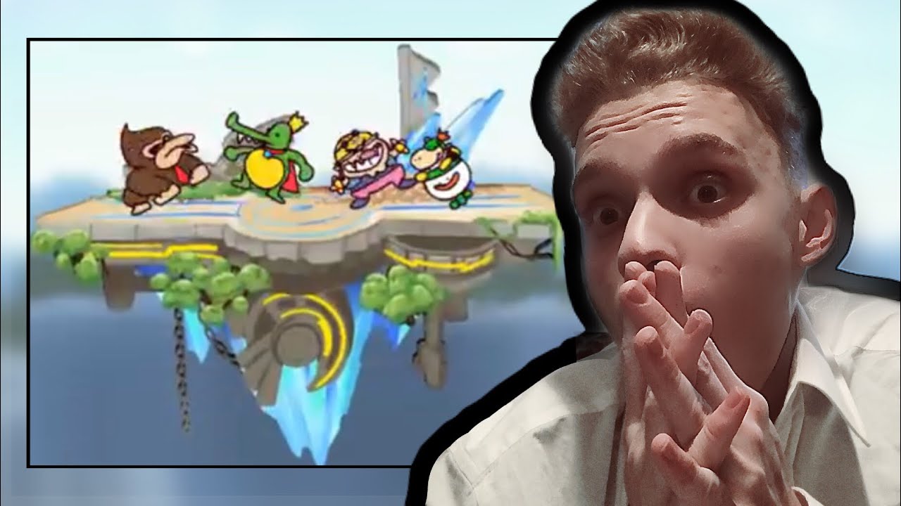 Newgrounds Smash bros Collab - Sr pelo Reaction - YouTube