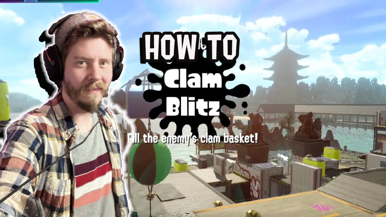 SPLATOON 3 Looks Cool? Streamer helps you get Ready! (Clam Blitz) - YouTube