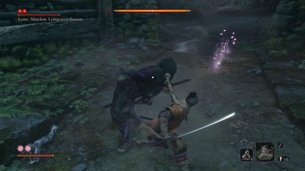 Sekiro: Shadows Die Twice Lone shadow Longswordsman - YouTube