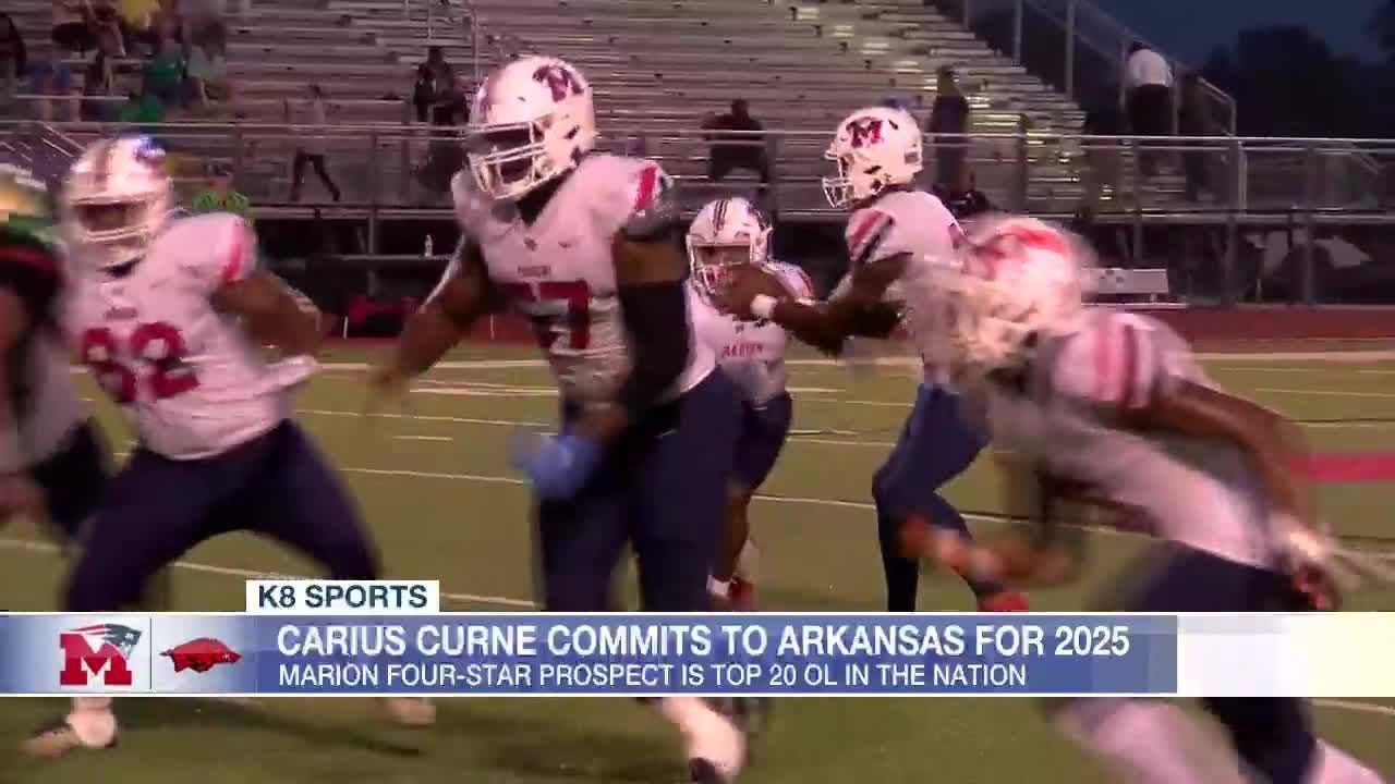 Diamond Hogs picked to win SEC, Marion OL Carius Curne commits to ...