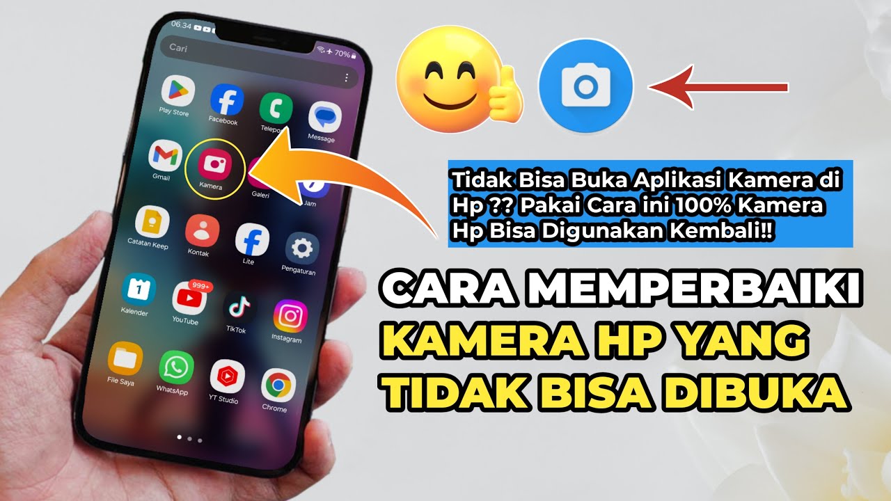 Cara Memperbaiki Kamera Hp yang Tidak Bisa Dibuka Hp Android - YouTube