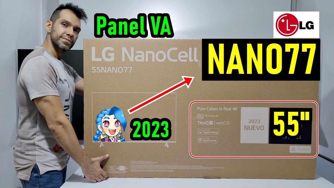 LG NANO77 Smart TV 4K Panel VA Nanocell: UNBOXING Y REVIEW COMPLETA ...