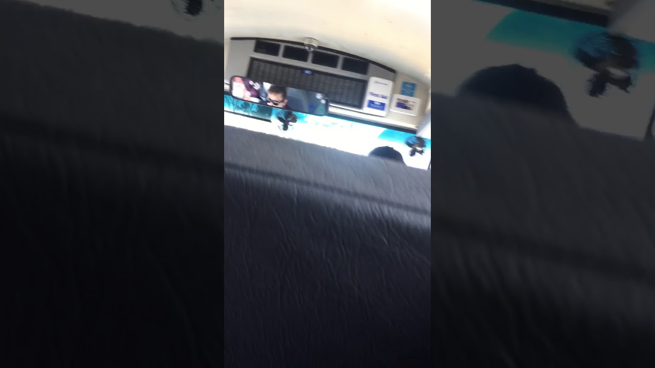 Kid late for bus (bus freak out) - YouTube