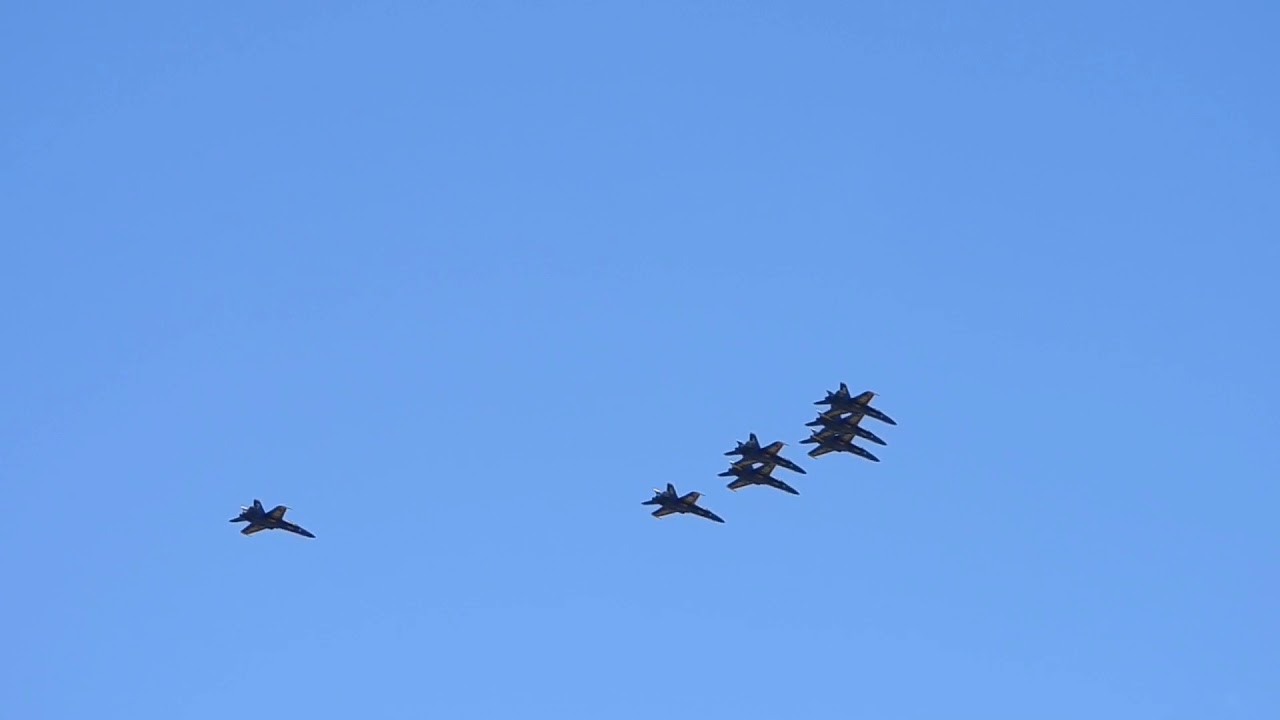 Blue Angels over Detroit - YouTube